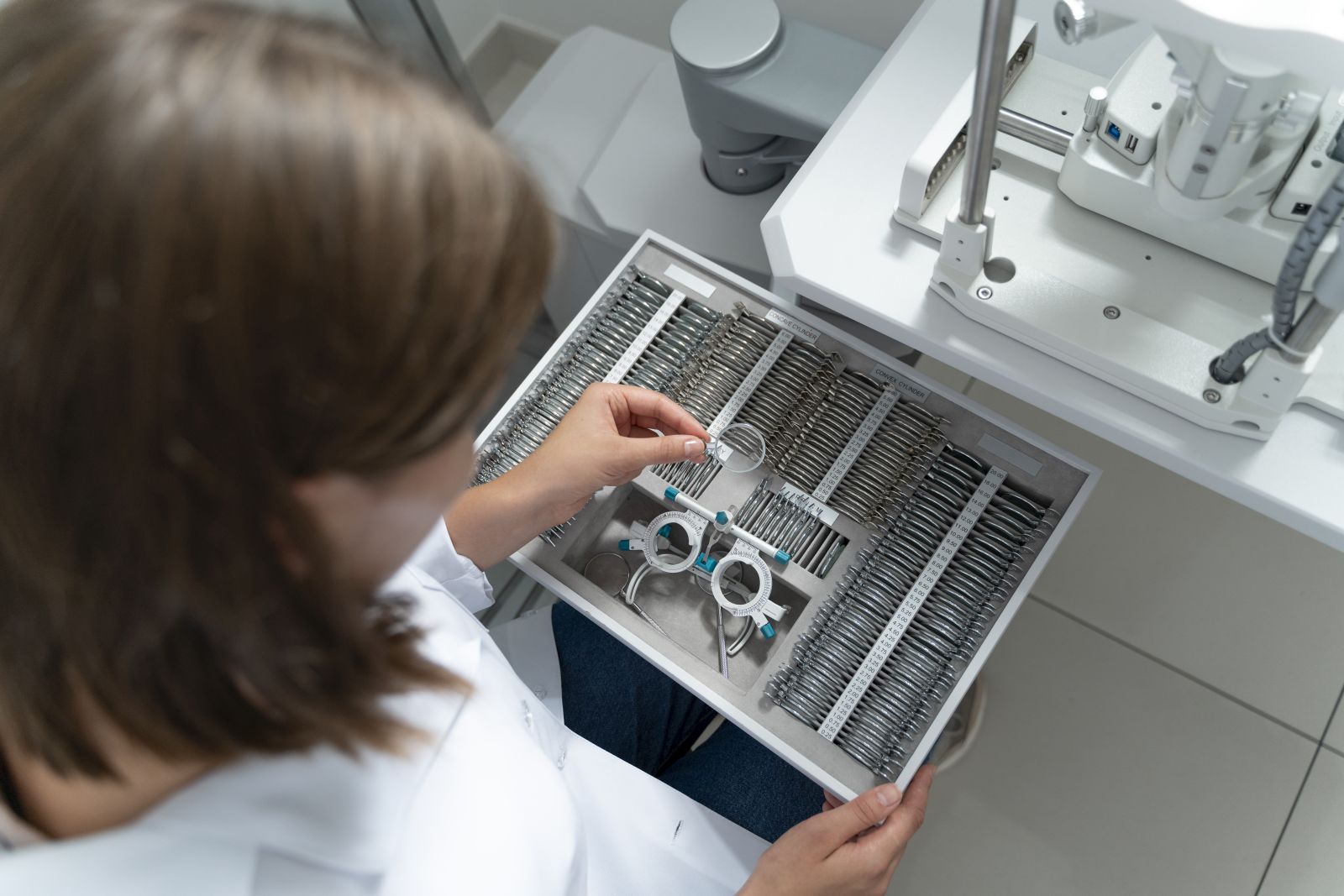 Was passiert bei einem Sehtest? - Augenoptik Berner